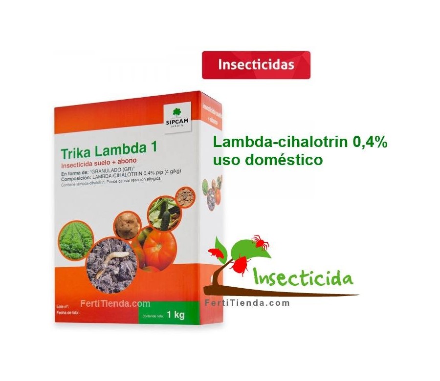 Trika Insecticida con lambda cihalotrin
